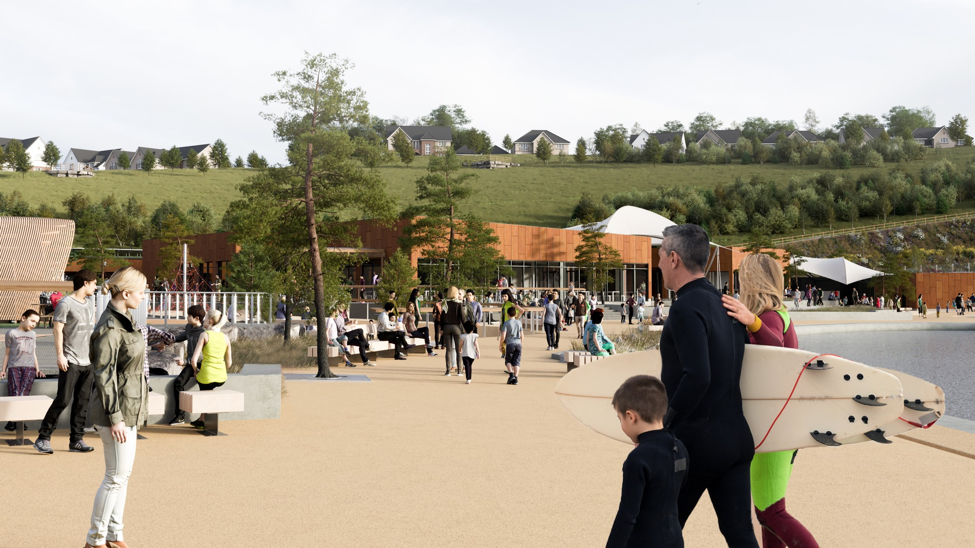 Wavegarden Scotland rebrands as Lost Shore Surf Resort - Surf Park Central